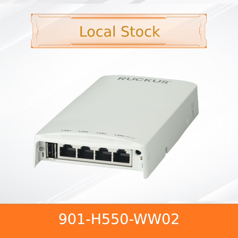 RUCKUS H550 Wall-Mount Wi-Fi 6 Access Point with IoT and Switch | 1.8 ...